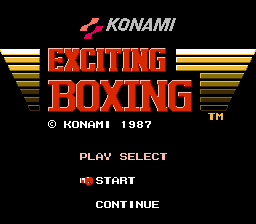 Exciting Boxing (NES) - RetroAchievements