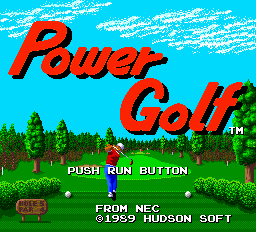 Power Golf (PC Engine) - RetroAchievements