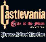 ~Homebrew~ Castlevania: Circle of the Moon - GBC Edition (Game Boy ...