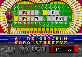Wheel of Fortune (Sega CD) - RetroAchievements